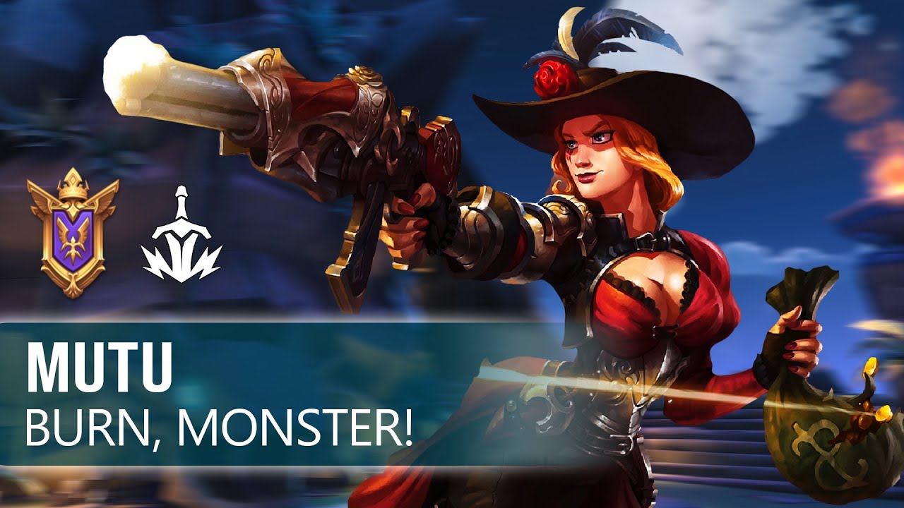 Mutu Tyra Paladins Competitive | Pro Player | BURN, MONSTER! - YouTube