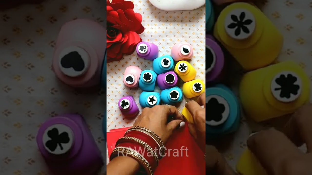 Paper Stamp cutters - YouTube