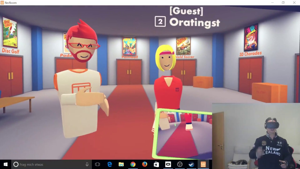 Oculus Touch Rec Room (German) - YouTube
