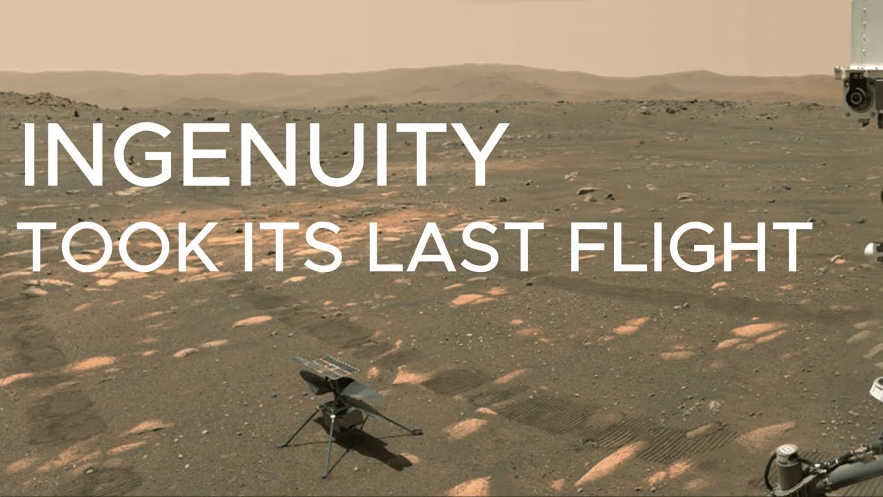 Mars helicopter Ingenuity took its final flight, suffered rotor blade ...