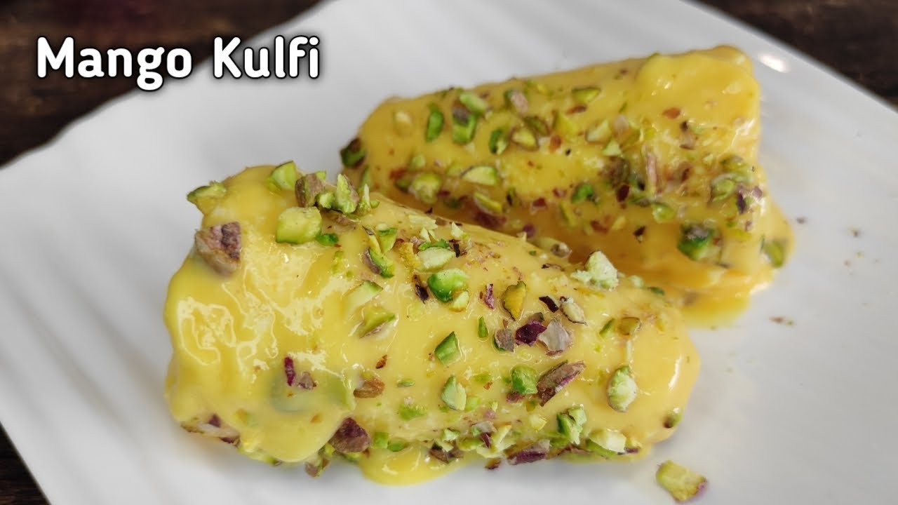 Mango Kulfi Recipe | How To Make Mango Kulfi At Home | Aam Kulfi Banane ...