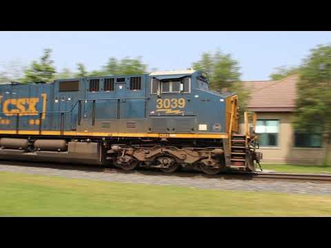csx m326 in holland Michigan - YouTube