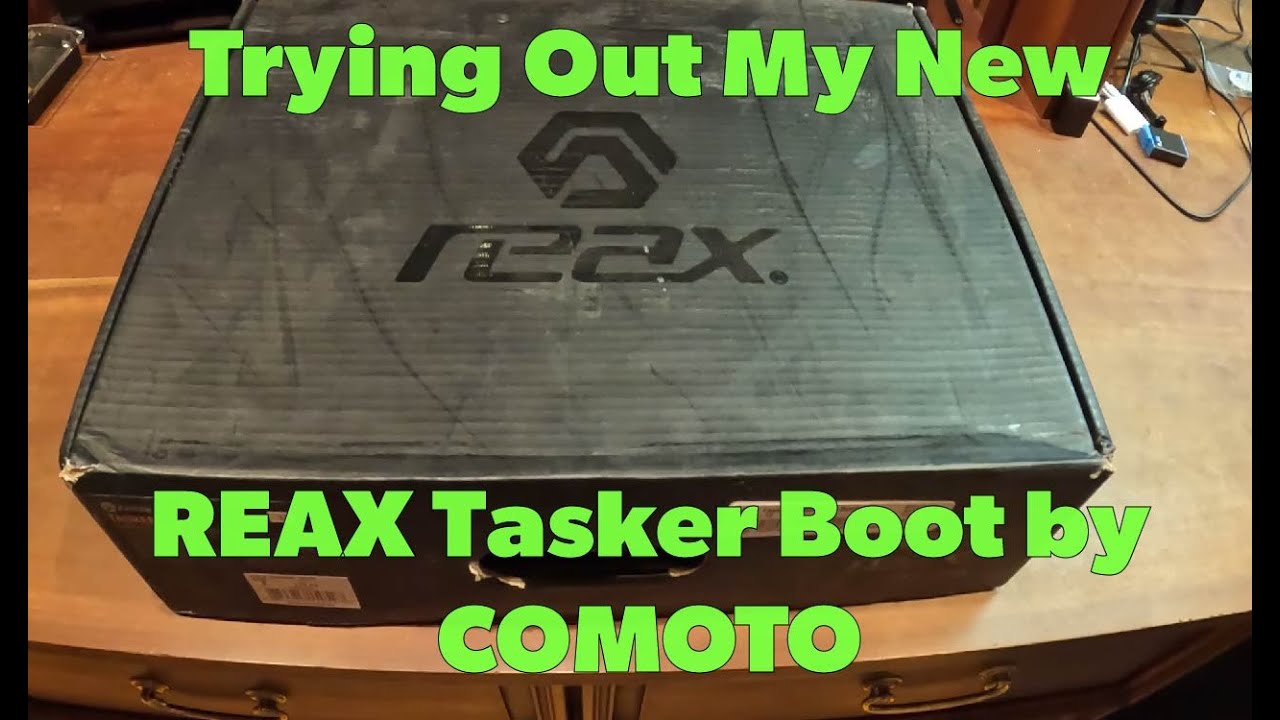 Motorcycle Try On Haul - Reax Boots by Comoto - YouTube