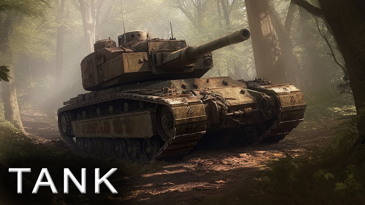 Ambience tank in the woods | ambient war machines for chill ...