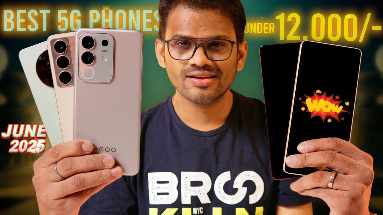 Top 5 Best Phone Under 12000 in JUNE 2025 l Best SmartPhone Under 12000 ...