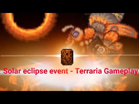 Terraria Gameplay - Solar eclipse event!!! - YouTube