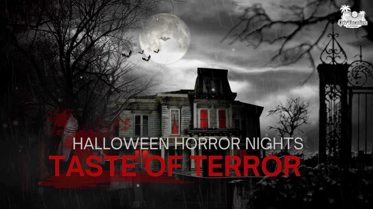 Taste of Terror 2023 Halloween Horror Nights Universal Orlando - YouTube
