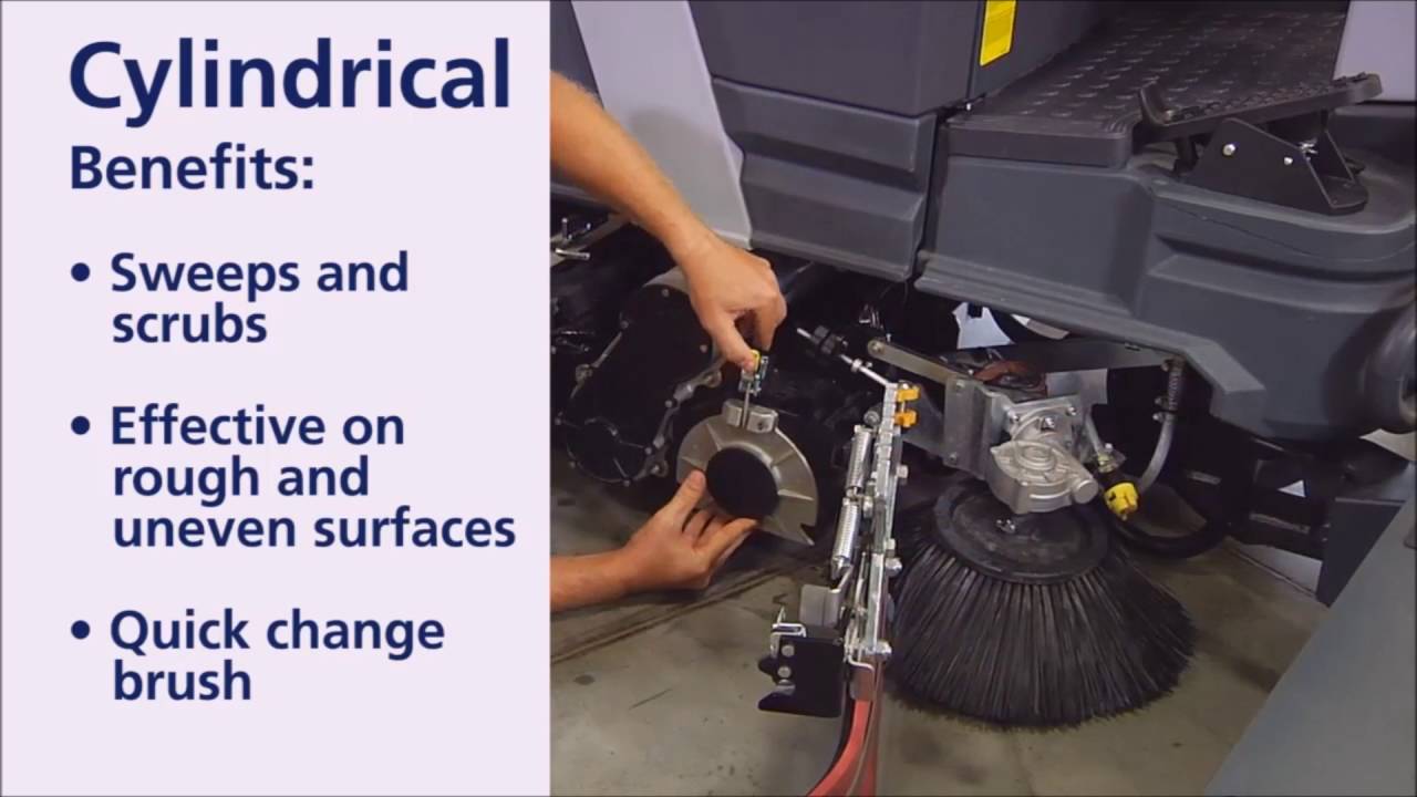 Advance SC6000 Riding Sweeper Scrubber - Cylindrical or Disc Brushes ...