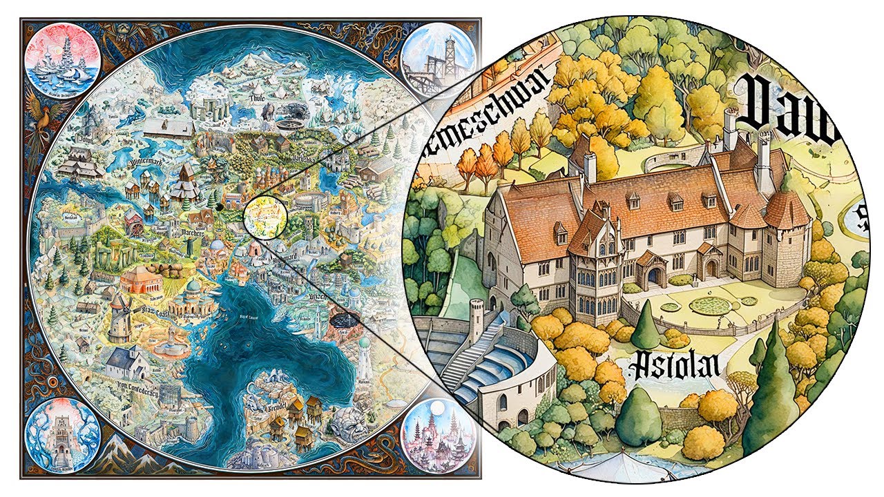 I made an Extremely Detailed Map with AI - YouTube