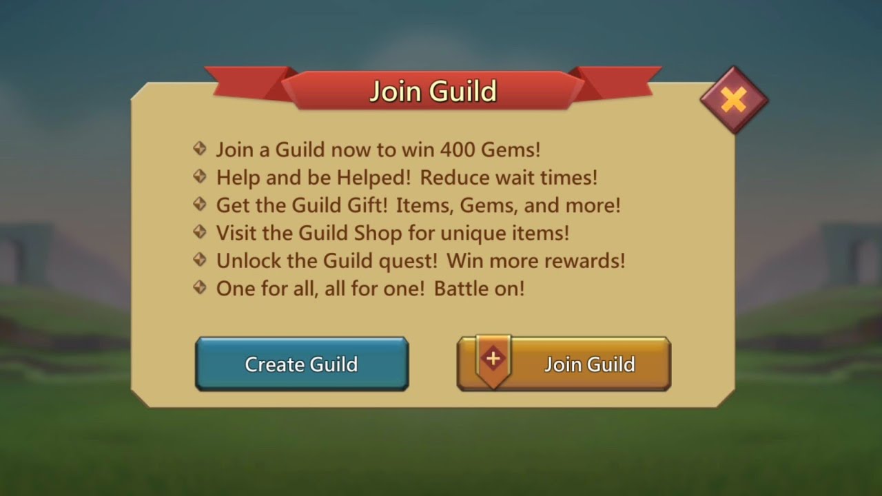 How to Create a Guild - Lords Mobile | How to Join Guild - YouTube