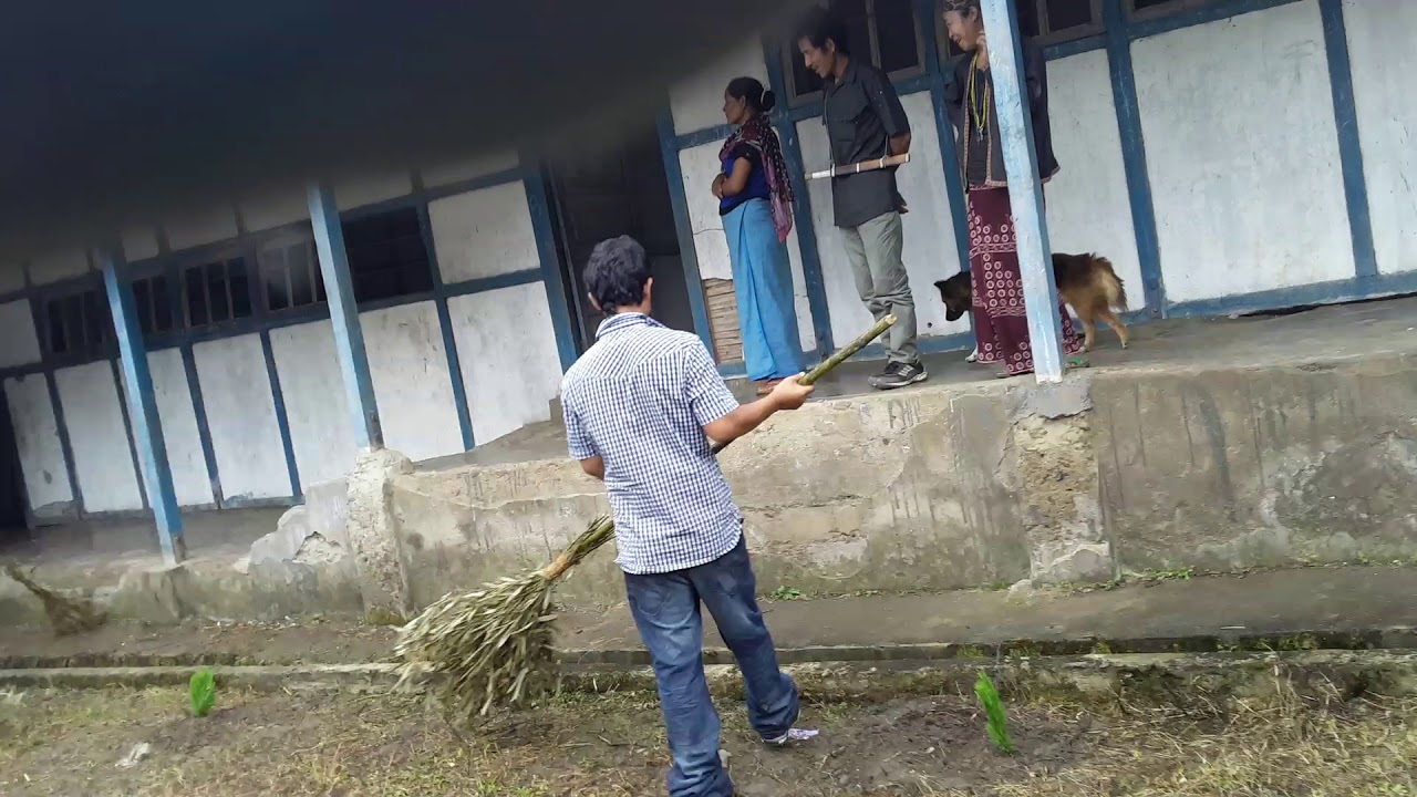 Clean up the school compound - YouTube