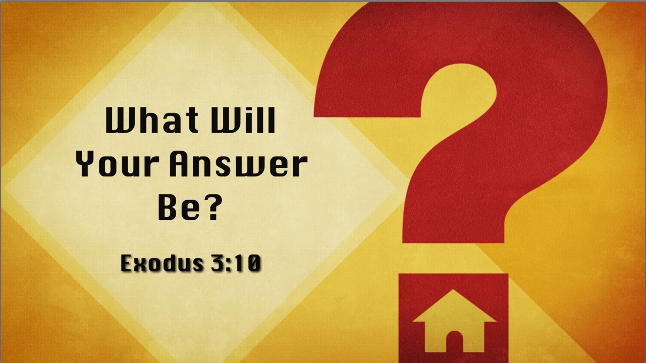 What Will Your Answer Be? - YouTube