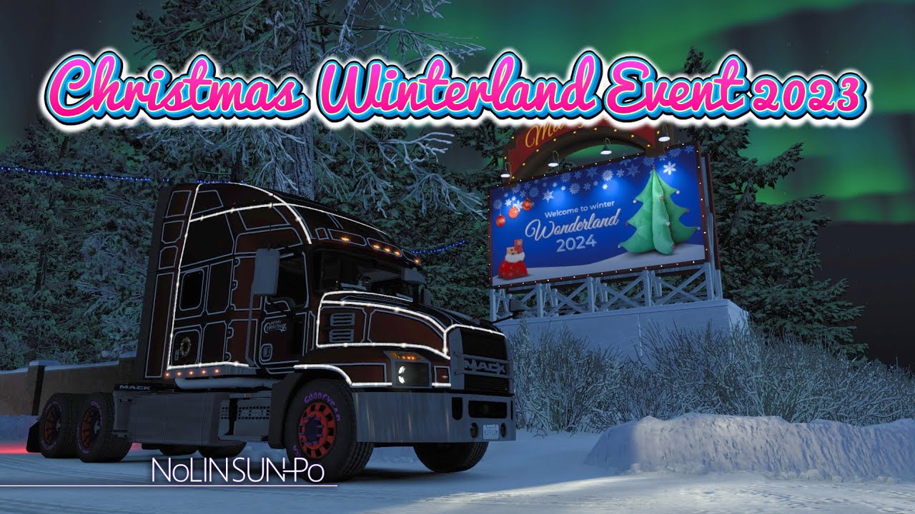 【ATS】Christmas Winterland - Delivery event 🚚💨🚚💨 Part2 - YouTube