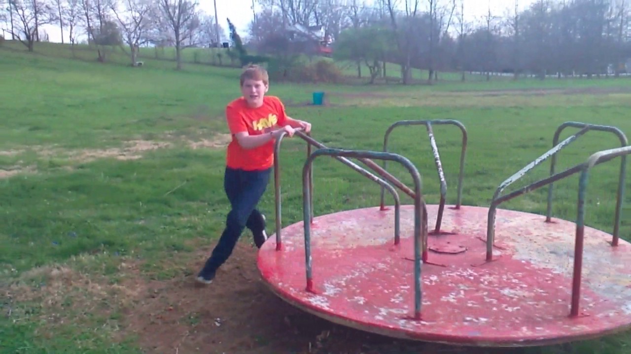Gone wrong merry go round!!! - YouTube