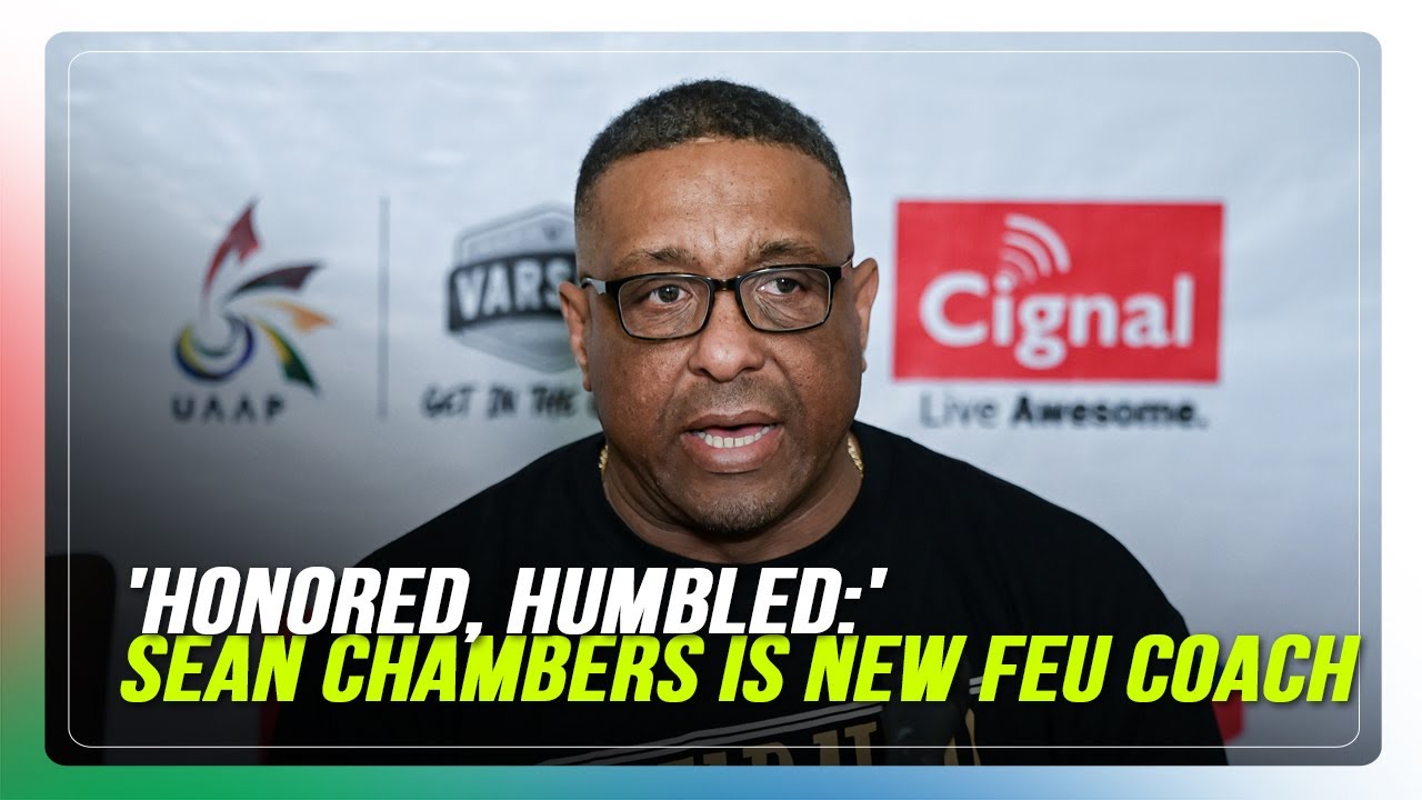 New FEU coach Sean Chambers discusses vision for Tamaraws | ABS-CBN ...