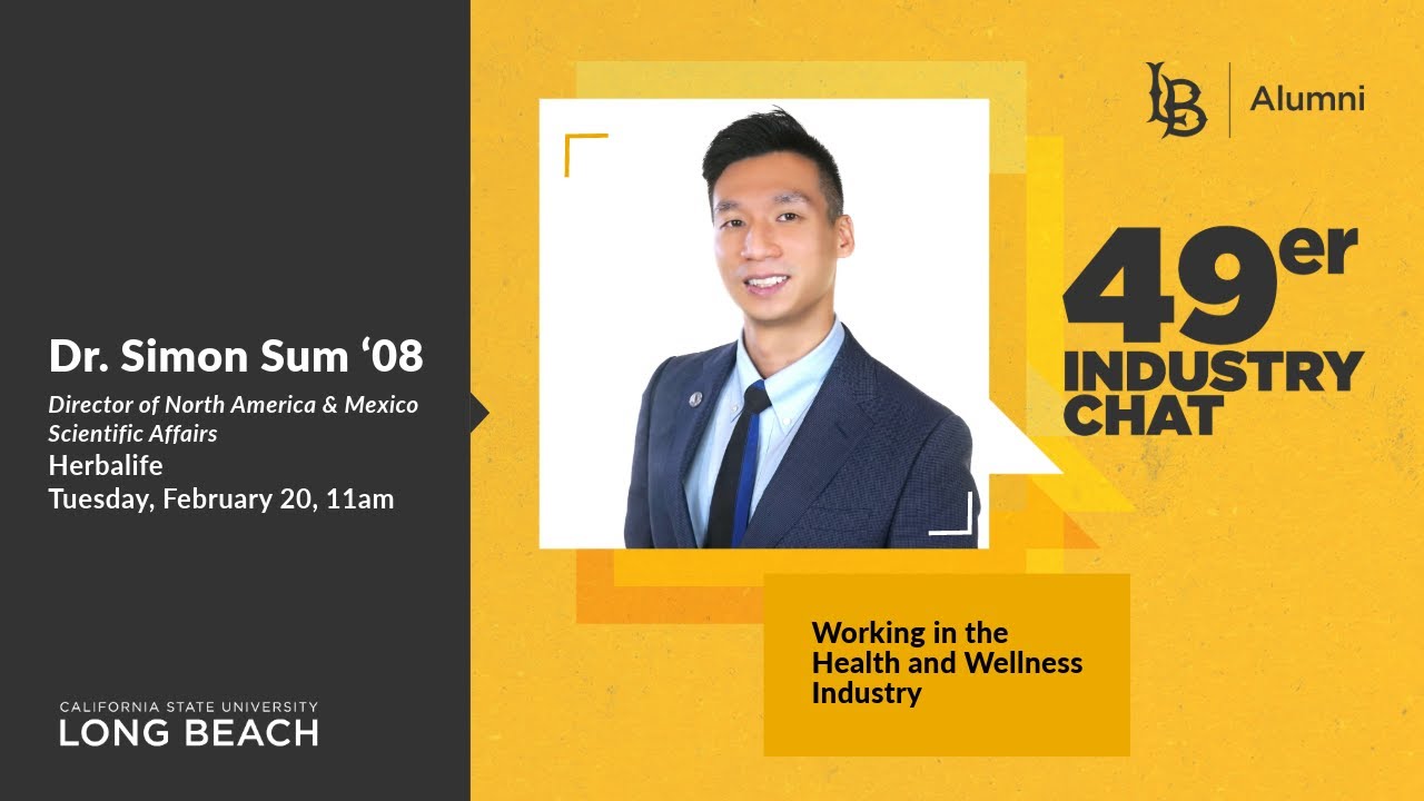 Working in the Health and Wellness Industry with Dr. Simon Sum ‘08 - YouTube