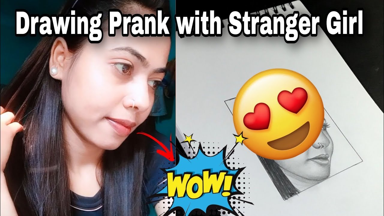 Drawing Prank with Stranger Girl - YouTube