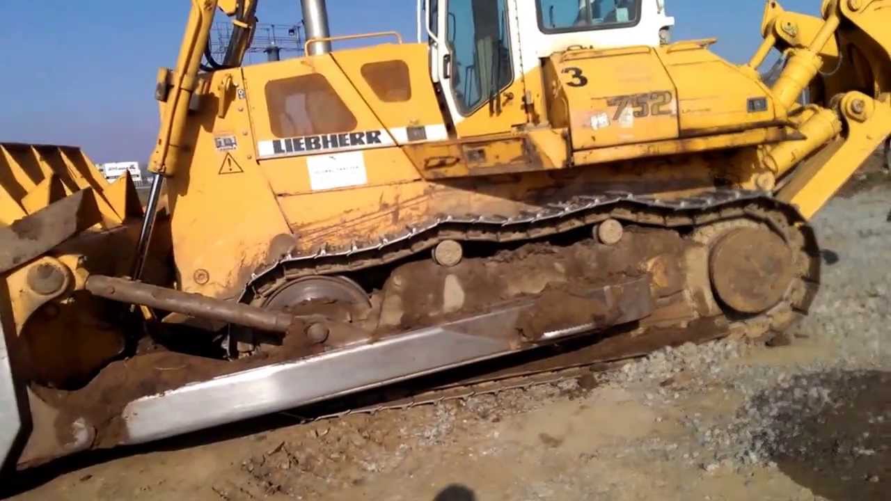 Buldozer Liebherr 752 Second Hand - Buldozere Liebherr - YouTube