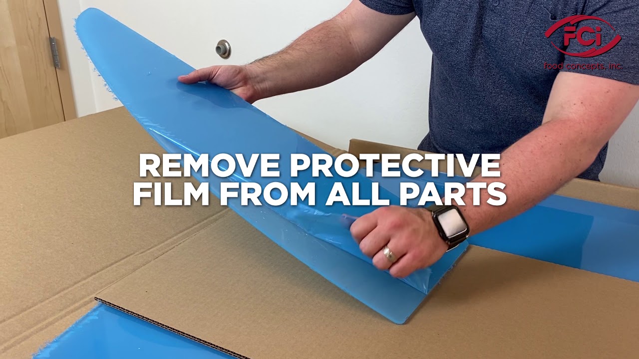 FCI - Protective Screen Barrier Construction - YouTube