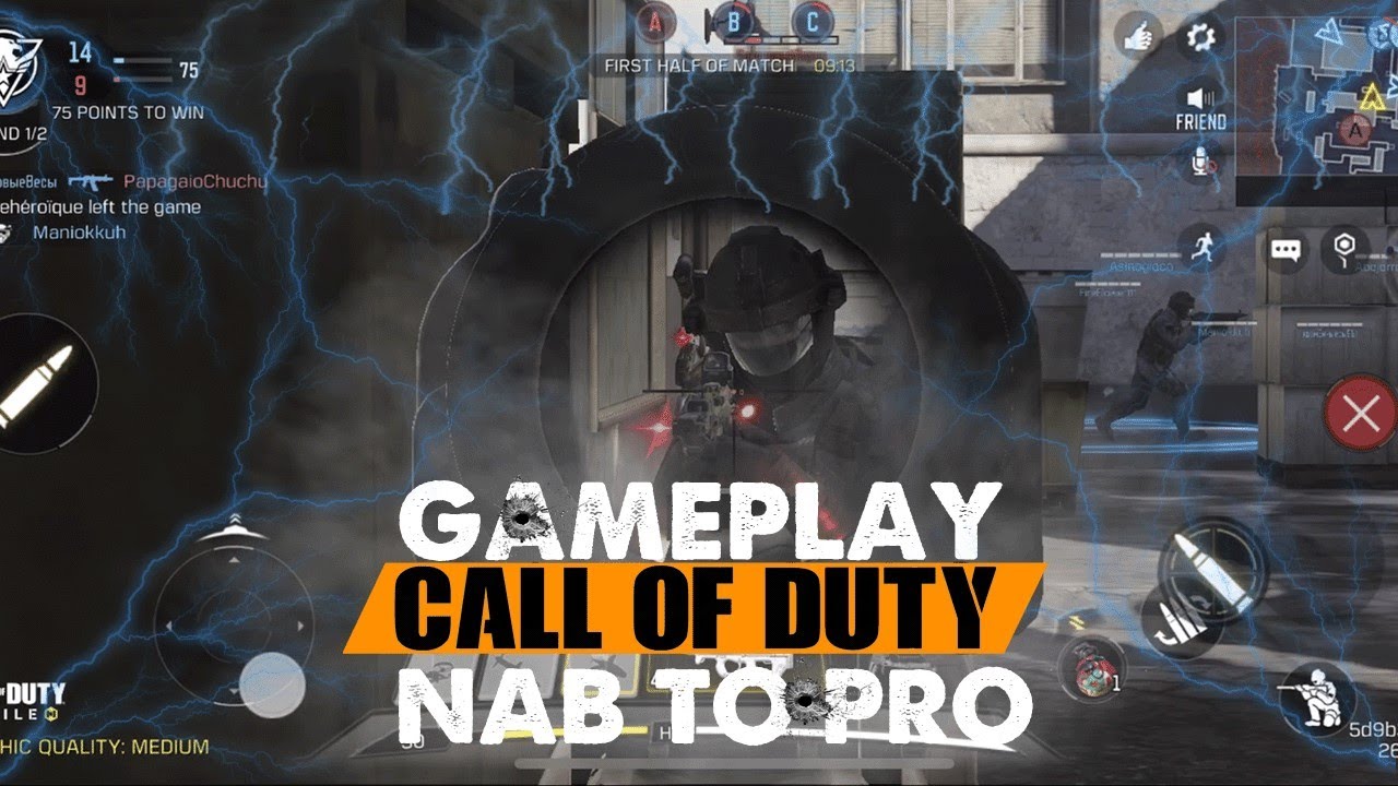 Call Of Duty Gameplay | COD | Nab to Pro - YouTube