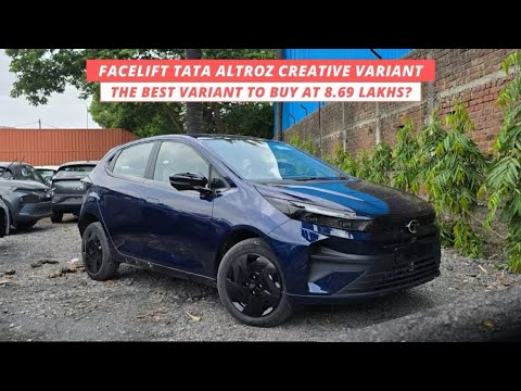 * 1st FACELIFT ROYAL BLUE🥵* New 2025 Tata Altroz Creative🔥- On Road ...