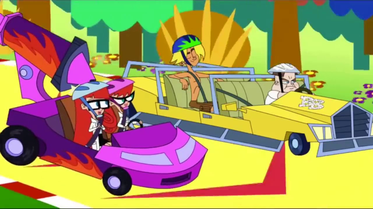 Johnny Test em Português O Super Kart Maciço Wheelies 7 de Johnny ...