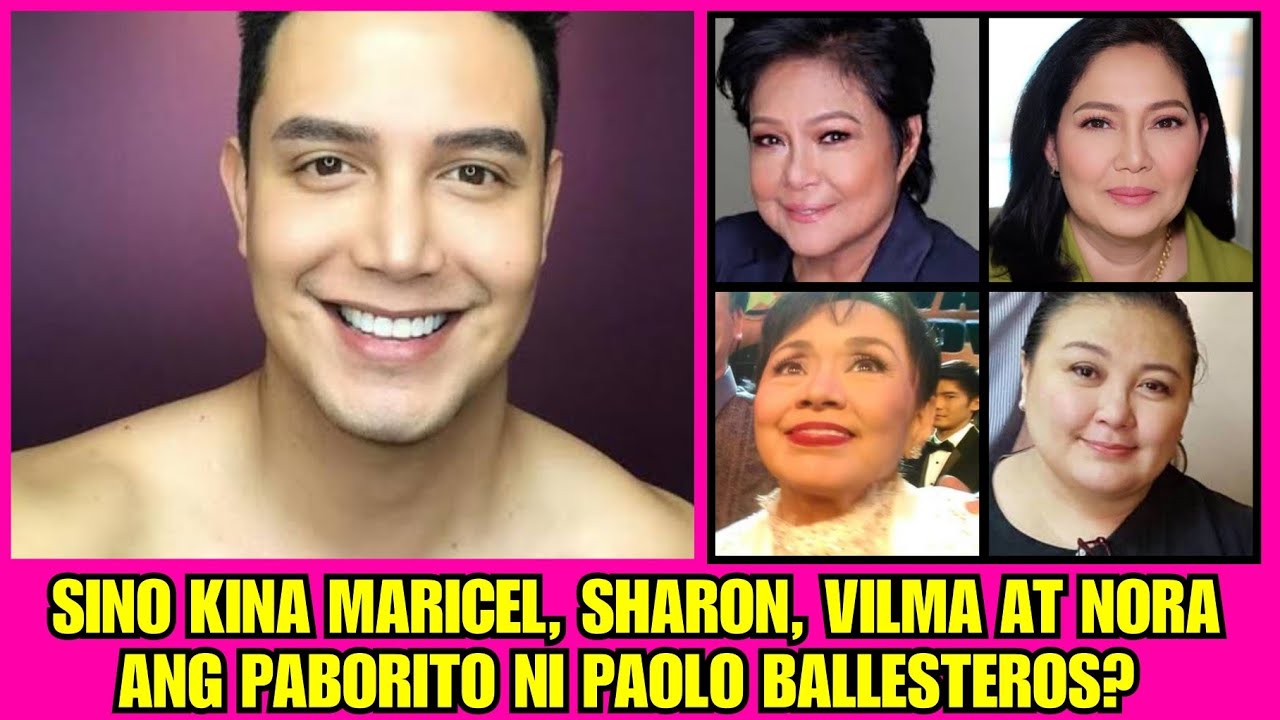 SINO ANG CHOICE NI PAOLO BALLESTEROS KINA MARICEL, SHARON, VILMA AT ...