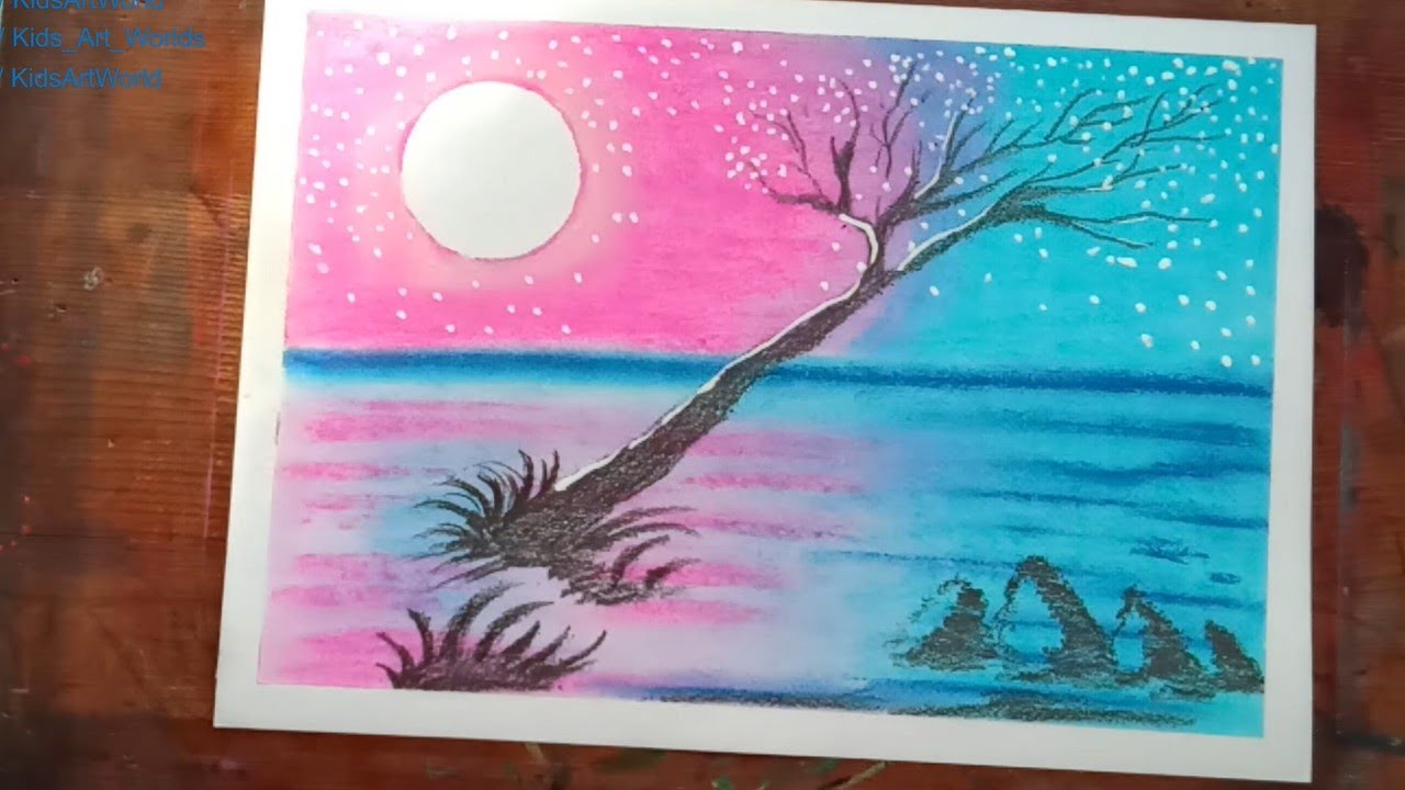 Best Landscape Painting for Kids | Easy to Learn for all - YouTube