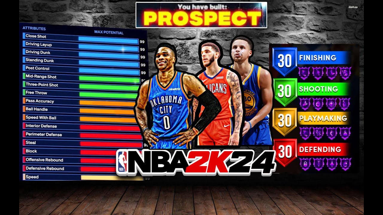 TOP 3 BEST GUARD BUILDS in NBA 2K24! BEST BUILD 2K24 - YouTube