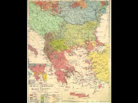 Maps of Bulgaria through history / България през вековете - YouTube