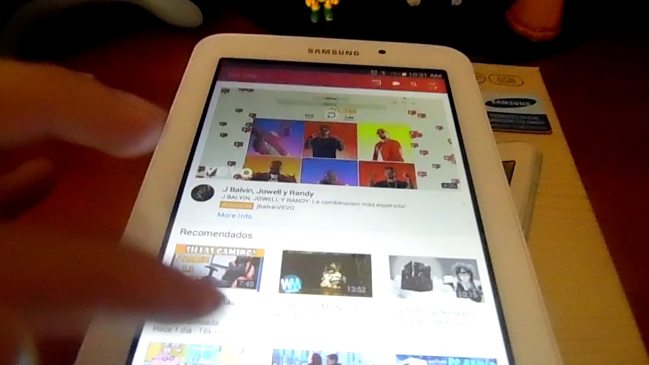 Samsung Galaxy Tab E sm-t113nu - YouTube