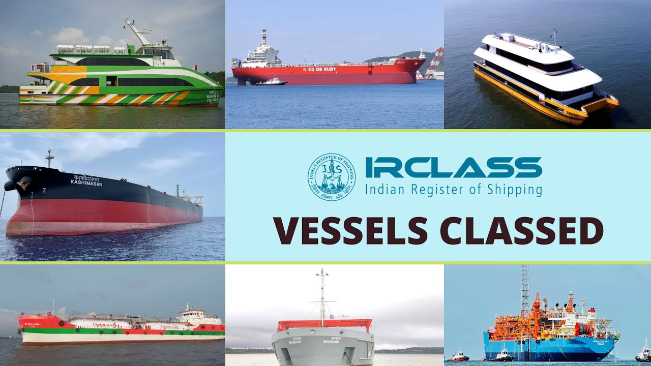 Vessels Classed with Indian Register of Shipping - YouTube