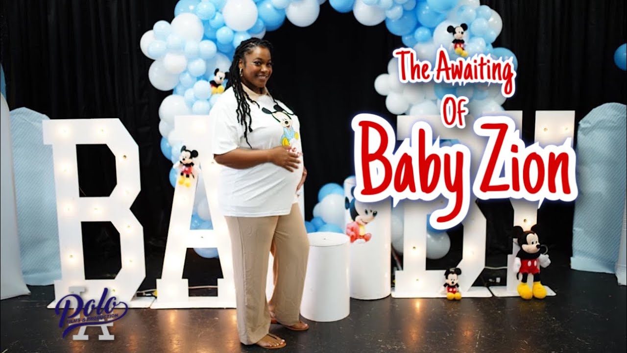 THE AWAITING OF BABY ZION - ZION BABY SHOWER 2023 - YouTube