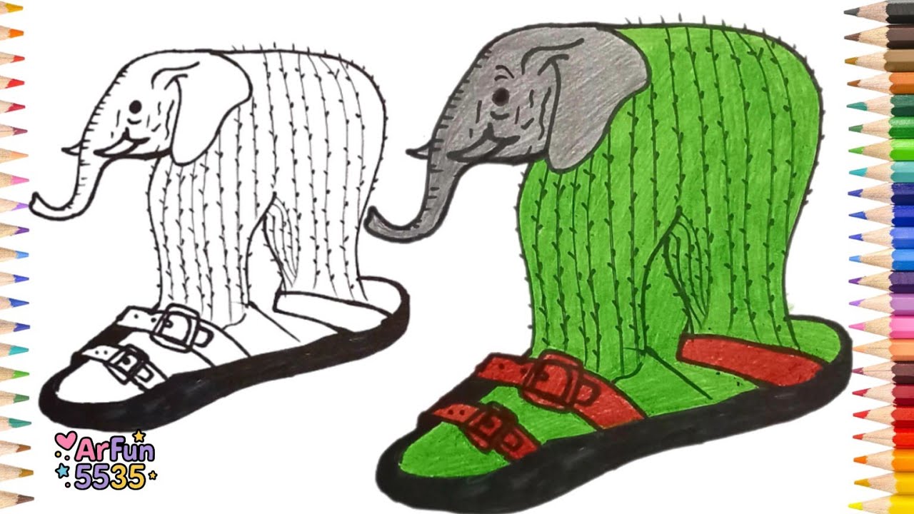 How to Draw Lirili Larila / italian Brainrot New Animal - YouTube