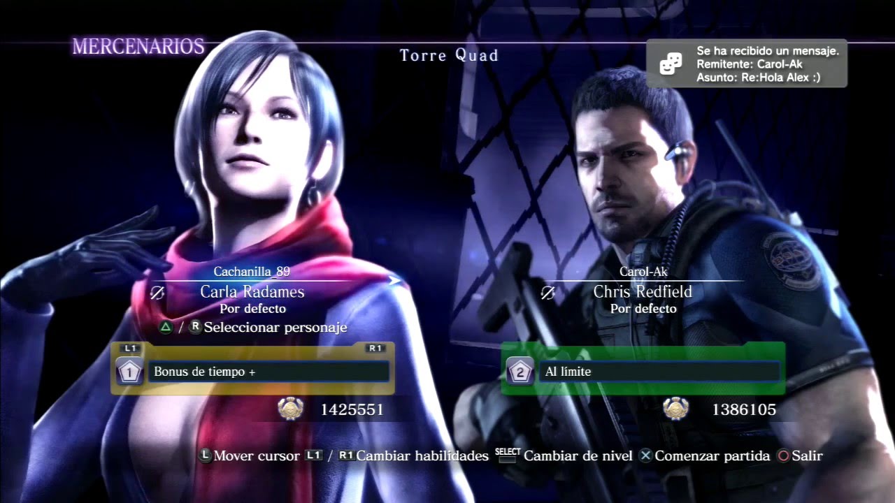 Resident Evil 6-Torre Quad[Carla Radames-Chris Redfield BSAA] COMBO 150 ...