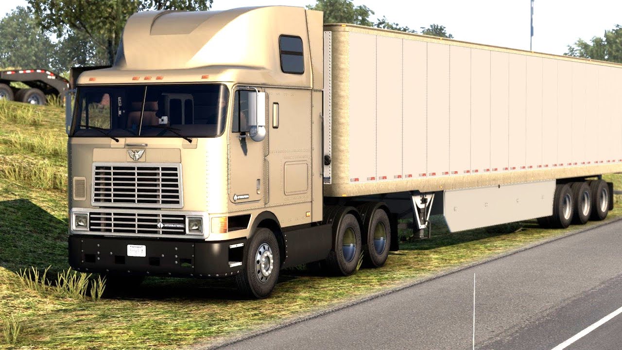 ATS - International 9800i Transporting Pallets Part 2 - YouTube