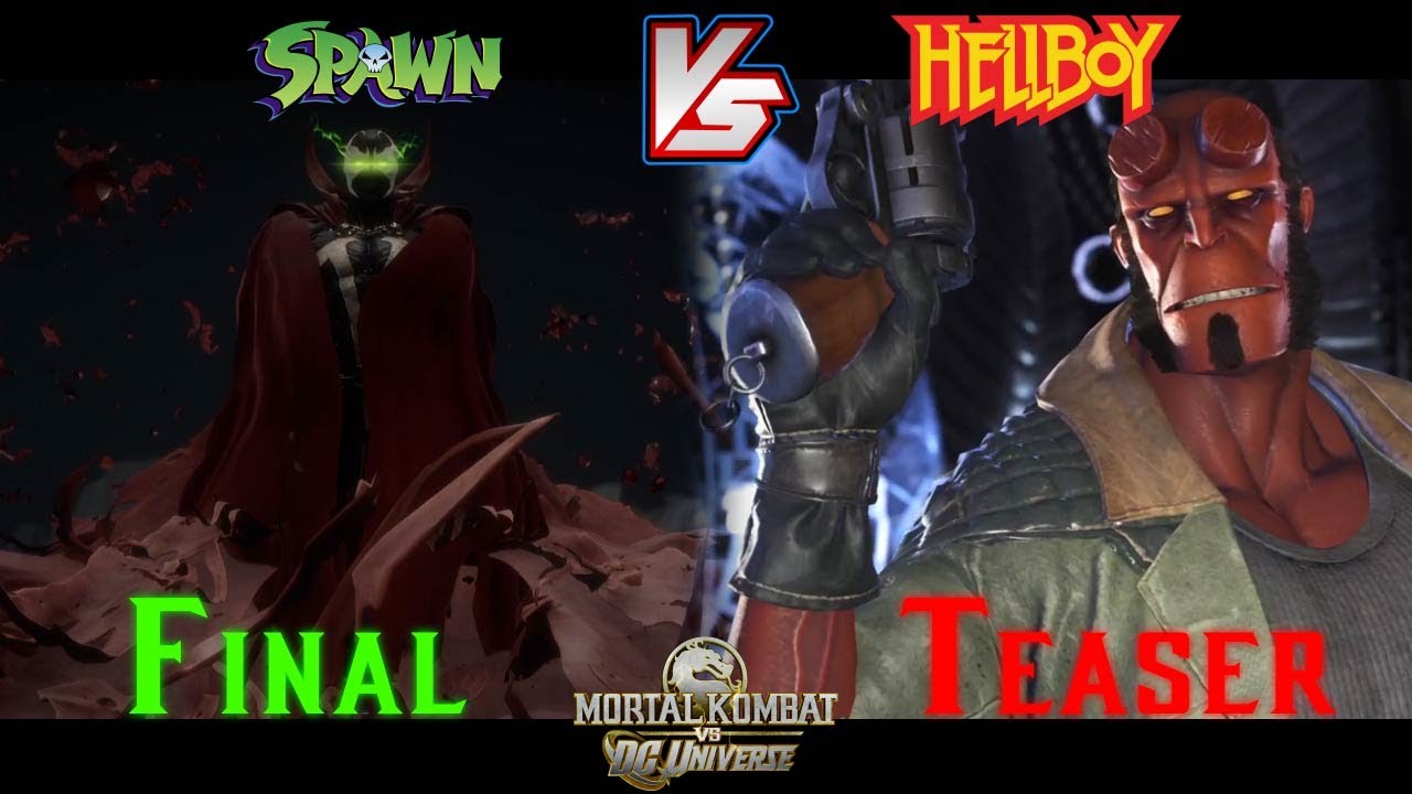 Hellboy vs Spawn Final Teaser - Mortal Kombat 11 - Injustice 2 - YouTube