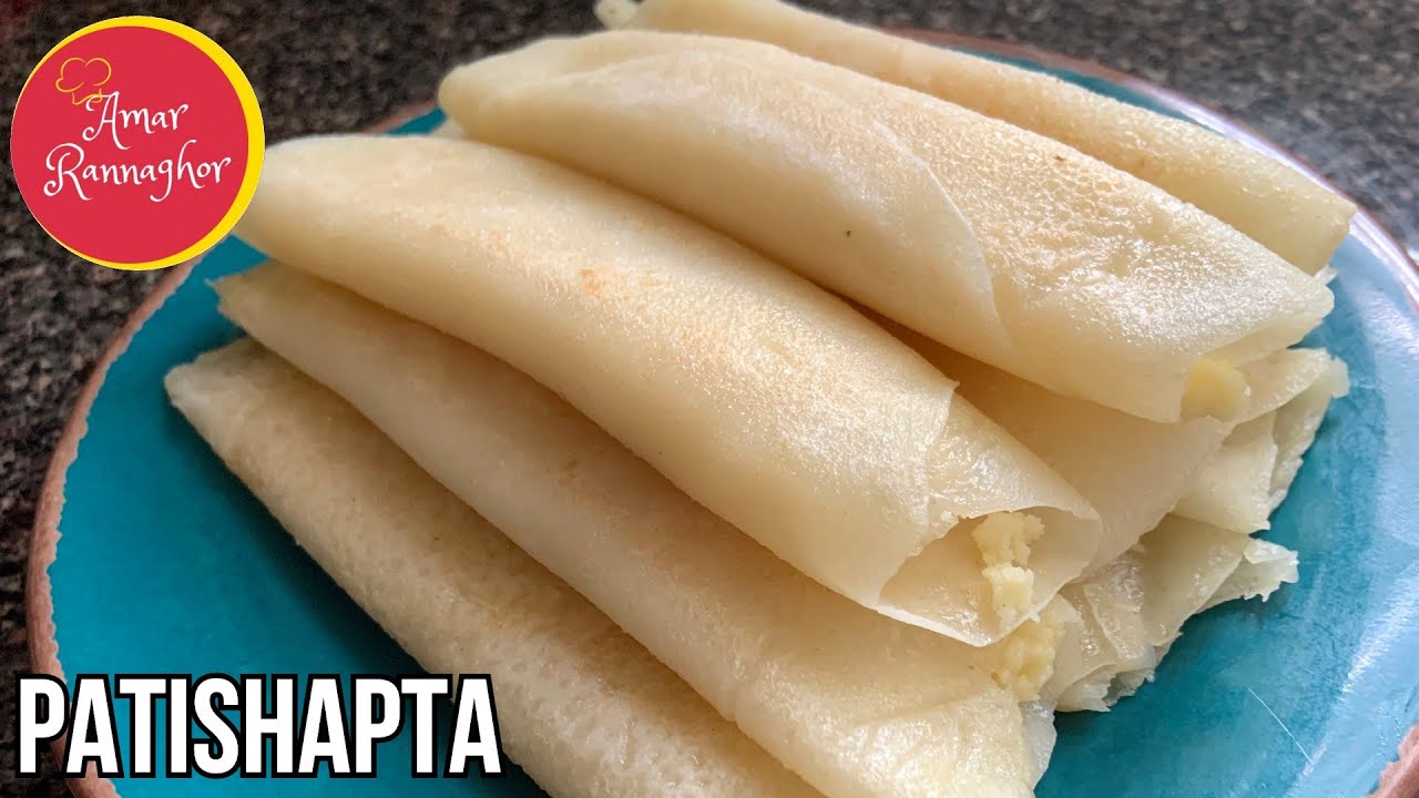 Patishapta Pithe Recipe | Bengali Pithe Patishapta with kheer - YouTube