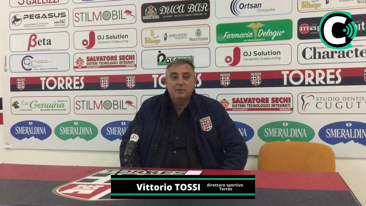 Torres, il ds Tossi: “Mercato, ecco la punta Gjuci” - YouTube