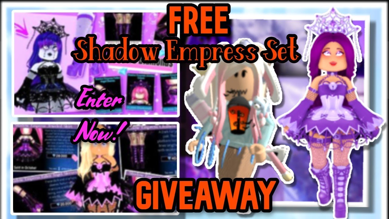 *GIVEAWAY* 💎💜 How to Get Shadow Empress Set for FREE!! (Prize) 🎁 - YouTube
