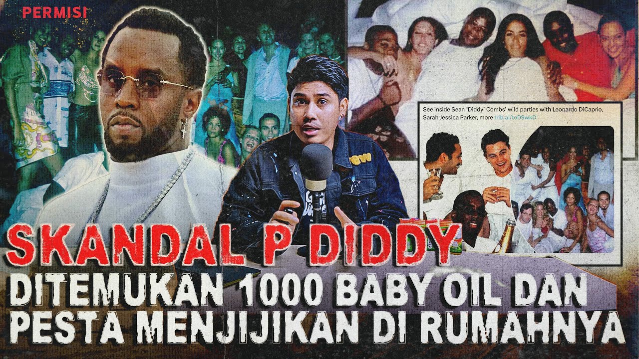 SKAND4L P DIDDY ! 1000 BABY OIL DAN PARTY MENYlMPANG ! GELI ! - YouTube