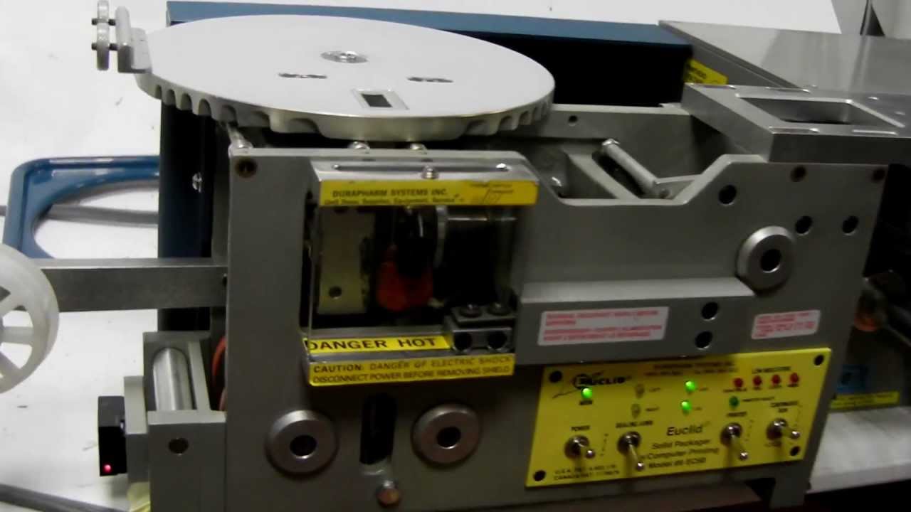 Euclid Cadet Solid Packager w/ Computer Printing Model ##9 EC60 - YouTube