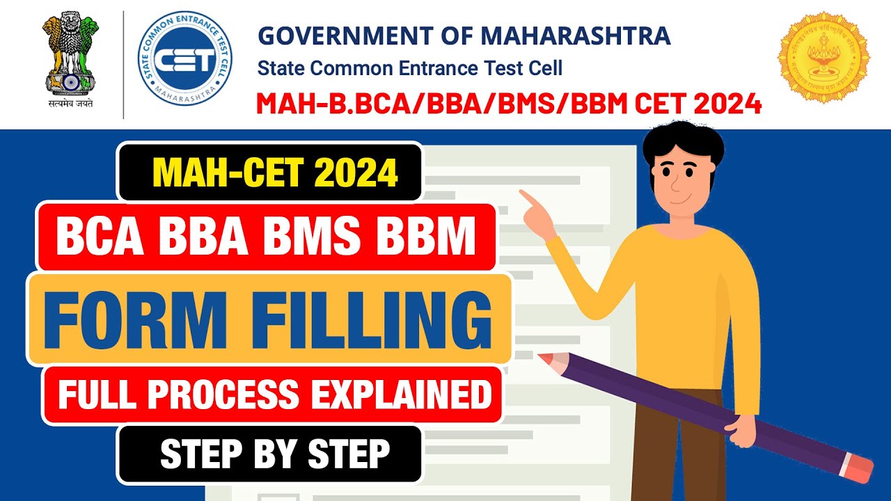 Maharashtra CET 2024 for BBA BBM BCA BMS - Form Filling Registration ...