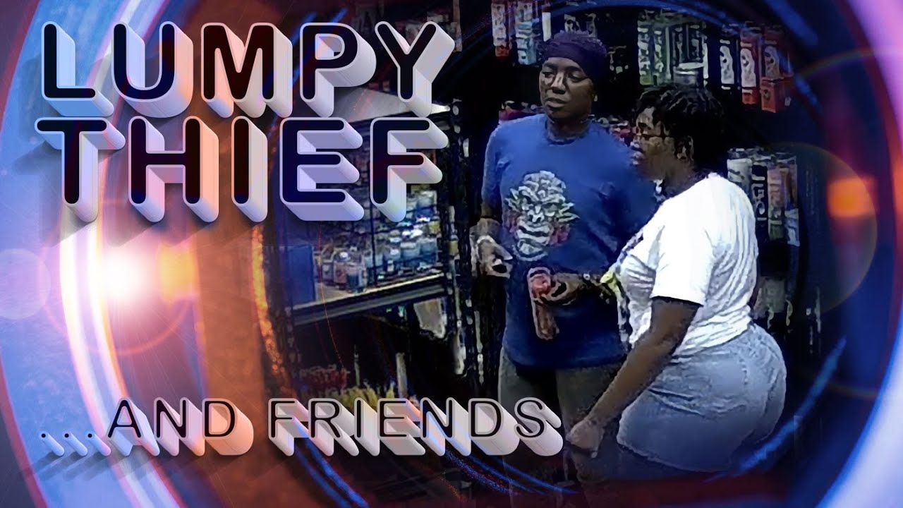 Lumpy Thief and Friends: Jam packing stretchy pants with items - YouTube