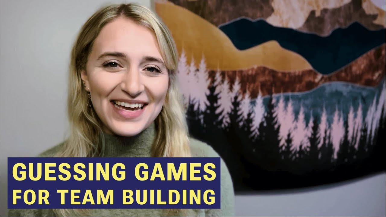Guessing games for team building - YouTube