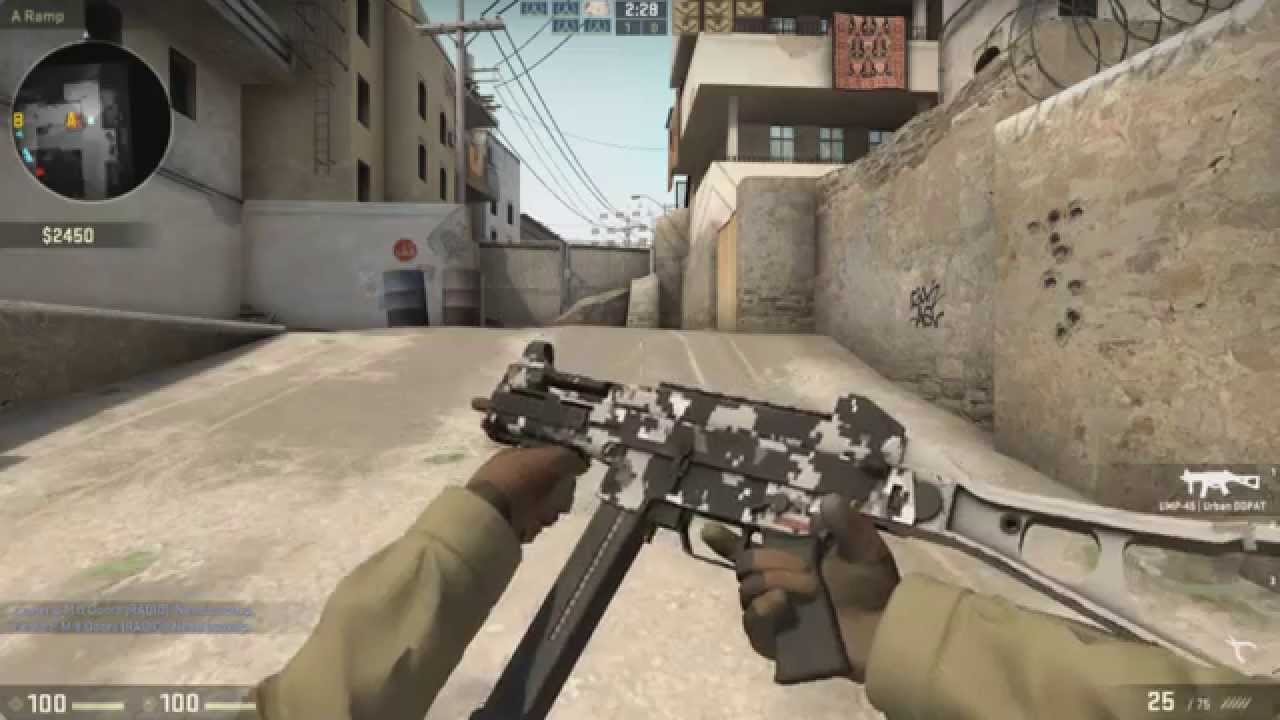 UMP 45 Urban DDPAT - Counter Strike Go - YouTube