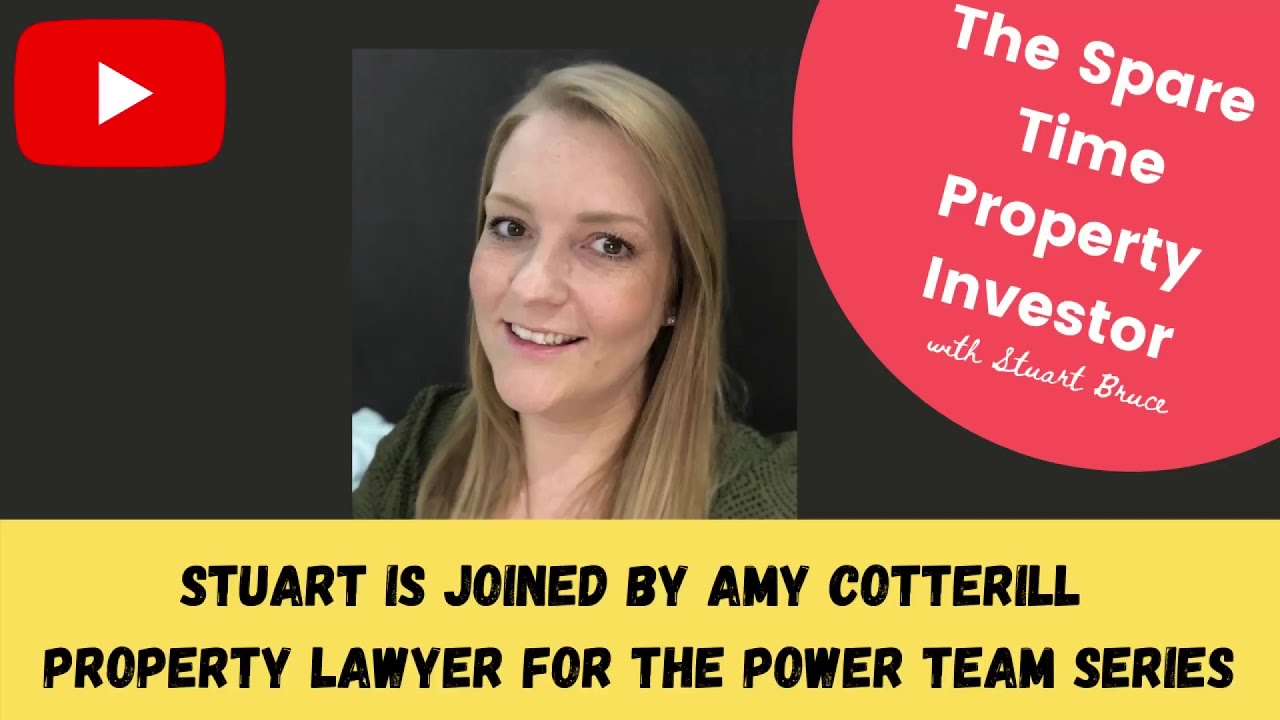 Stuart is joined by Amy Cotterill, property lawyer for the power team ...