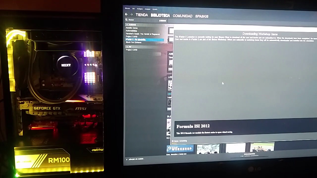 Launching rF2 in new PC - YouTube