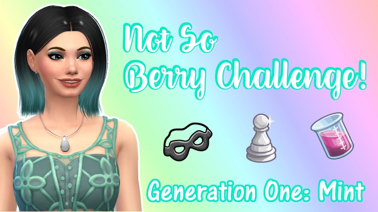 Not So Berry Challenge! || The Sims 4 || Part 1 - Let's Begin! - YouTube