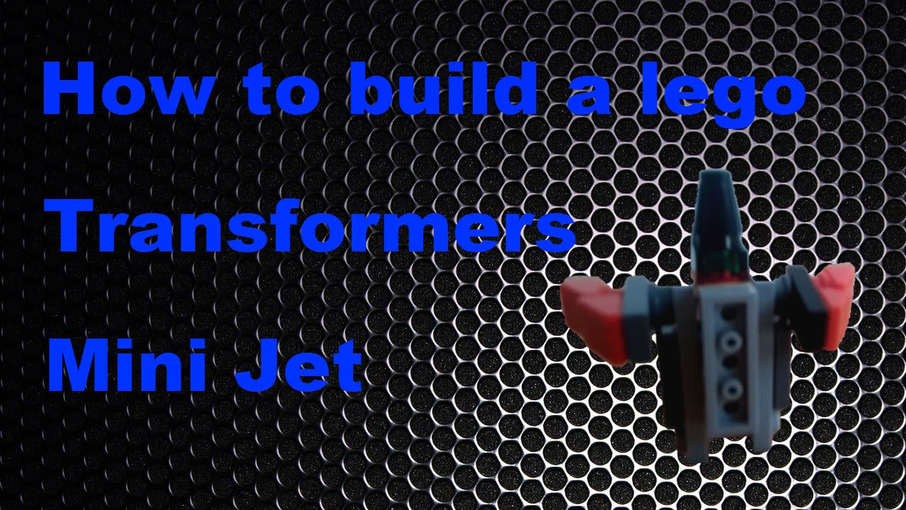 How to build a Lego Transformers-Mini Jet - YouTube